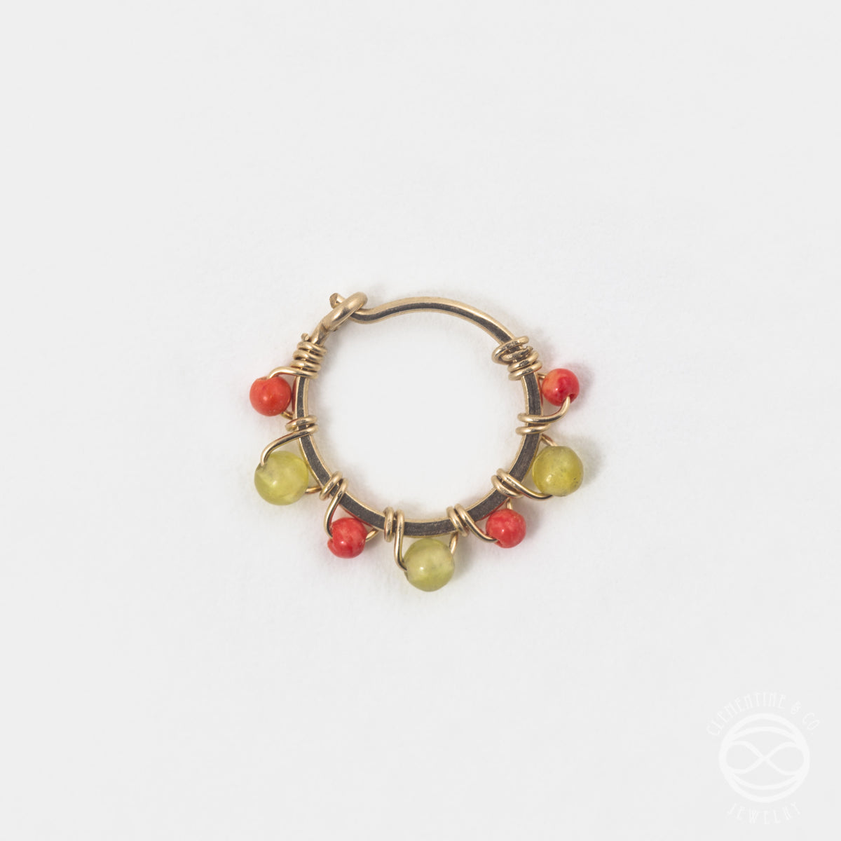 Jeweled Nose Ring - Choose Your Stones! – Clementine & Co. Jewelry