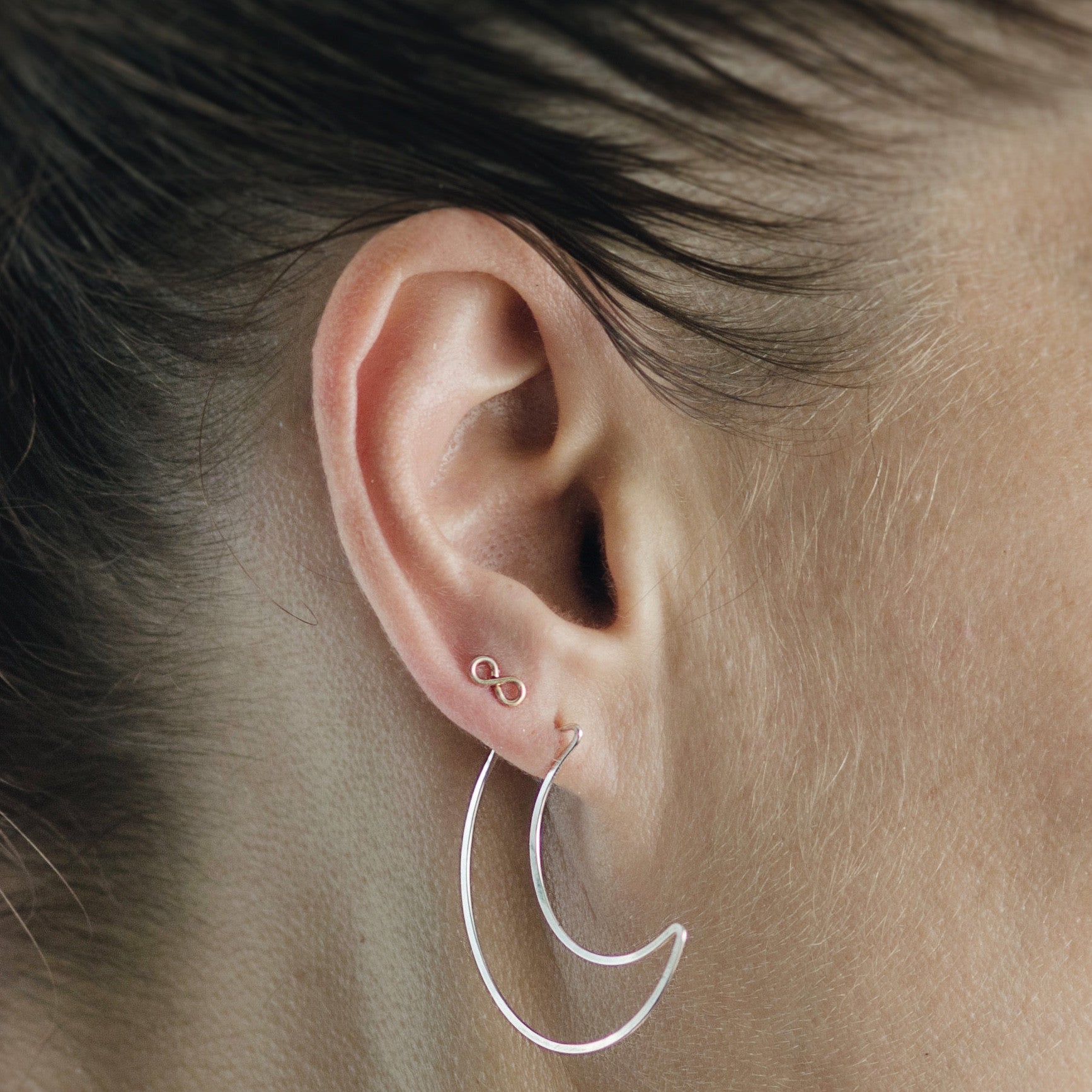 Shape Studs in Silver – Clementine & Co. Jewelry